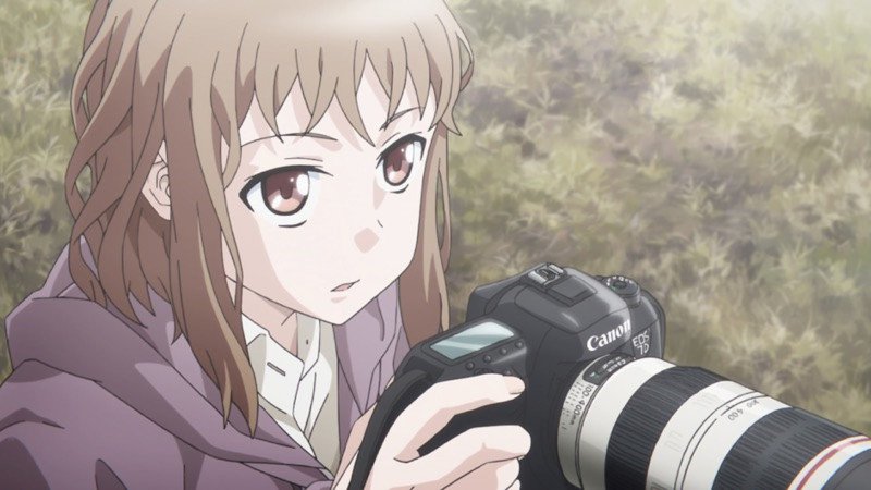 Koleksi Kamera Canon Hadir Di Anime Just Because - AMH Magz